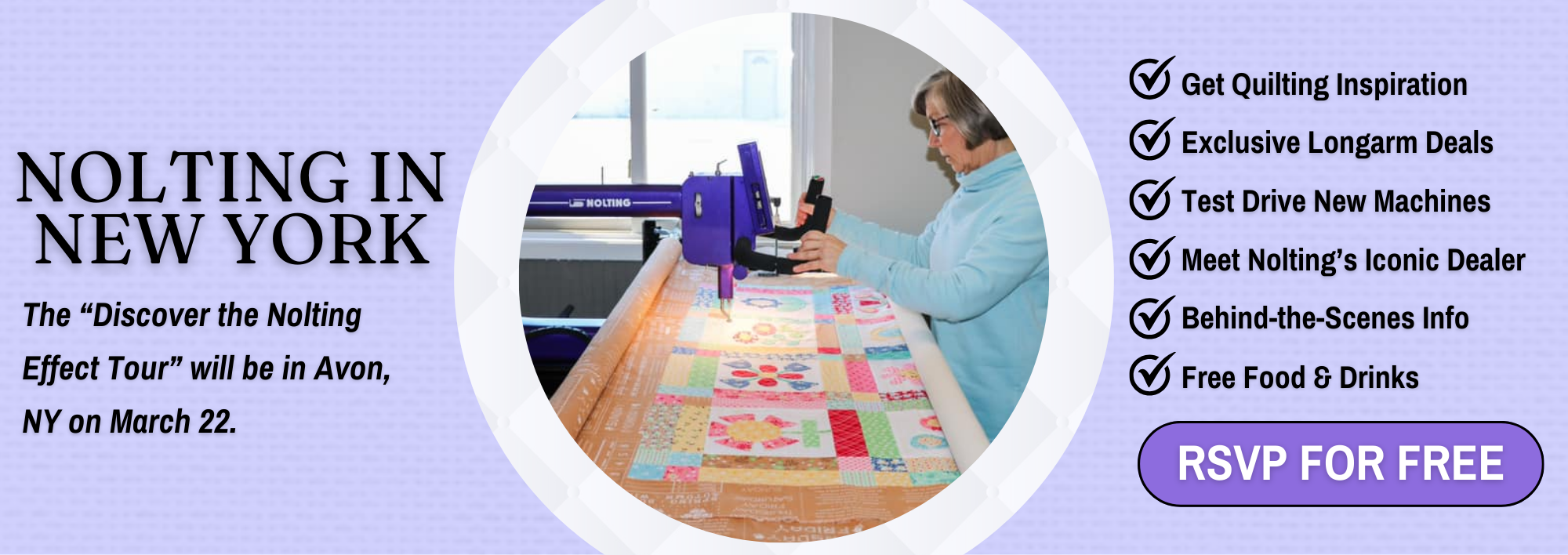 Nolting Longarm Quilting Machines