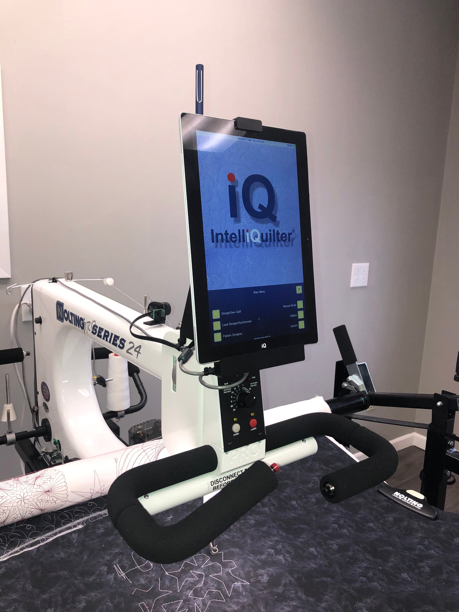 Quilting Automation System - Nolting Longarm Quilting Machines